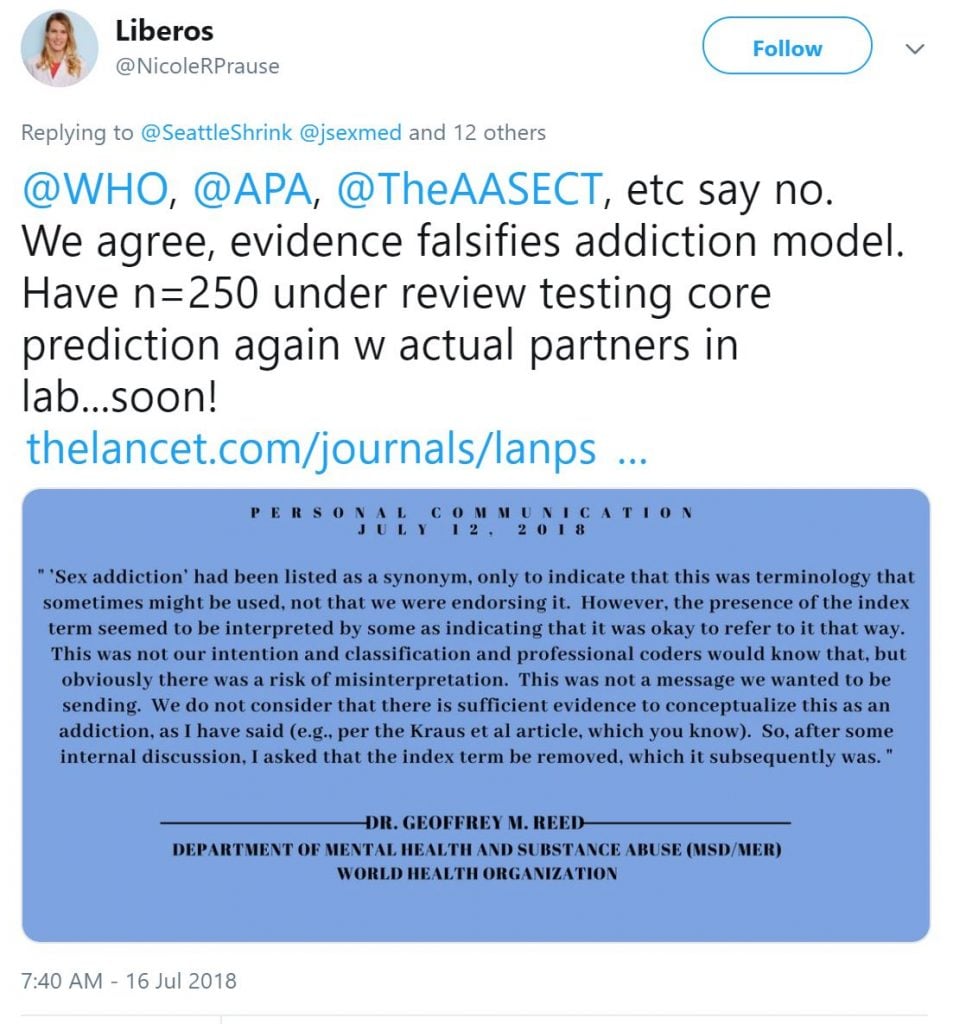 Is Nicole Prause Influenced by the Porn Industry? - Your Brain On Porn